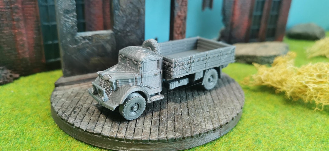 Austin K3-4 flatbed Truck Military Truck Unpainted Kit British Model in ...