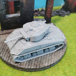 Sherman M4A3E2 "jumbo" US Assault Tank WW2 Kit | 28 Mm / 20 Mm / 15 Mm ...