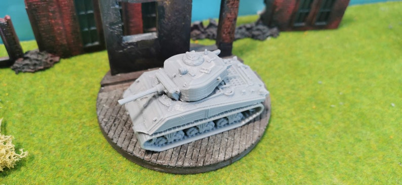 Sherman M4A3E2 "jumbo" US Assault Tank WW2 Kit | 28 Mm / 20 Mm / 15 Mm ...
