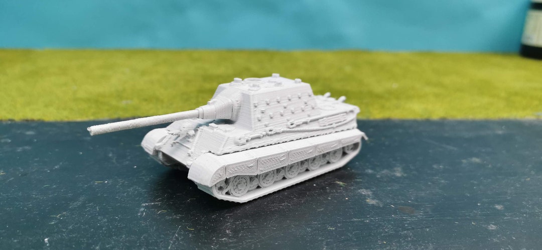 Jagdpanzer VI Jagdtiger Panzer Military Unpainted 3D Printing Germany ...