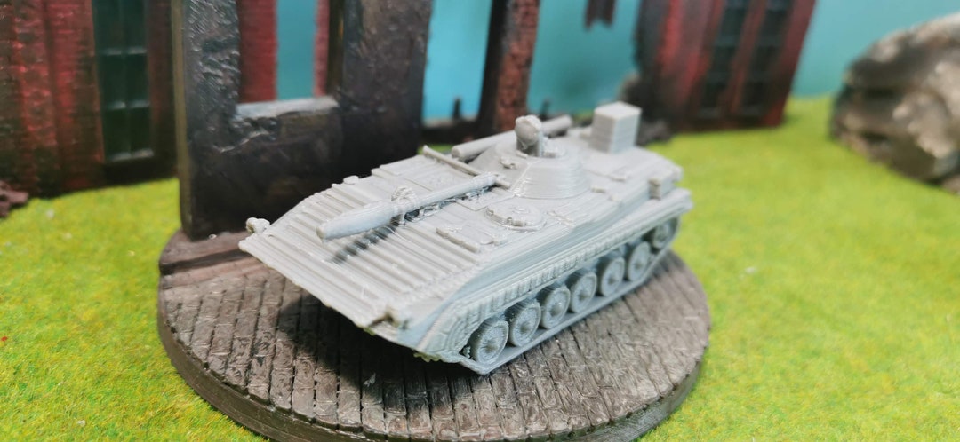 BMP Ksh Russian Command Tank komandno-shtabnaya Model Kit 28 Mm / 20 Mm ...