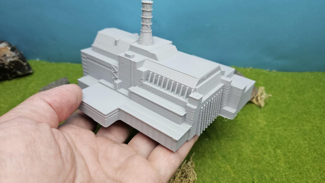 Chernobyl Nuclear Power Plant Model | 1986 Disaster Diorama | XL Size ...