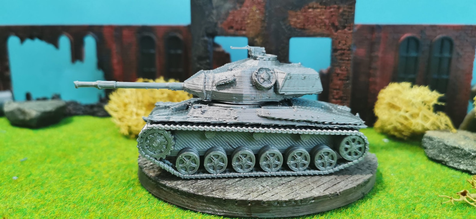STRV 74 Swedish Assault Gun Tank Model | 28 Mm / 20 Mm / 15 Mm for Bolt ...