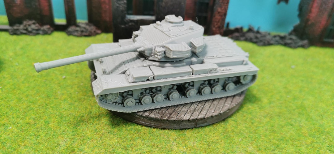 Caernarvon British Heavy Prototype Tank Model Kit | 28 Mm / 20 Mm / 15 ...