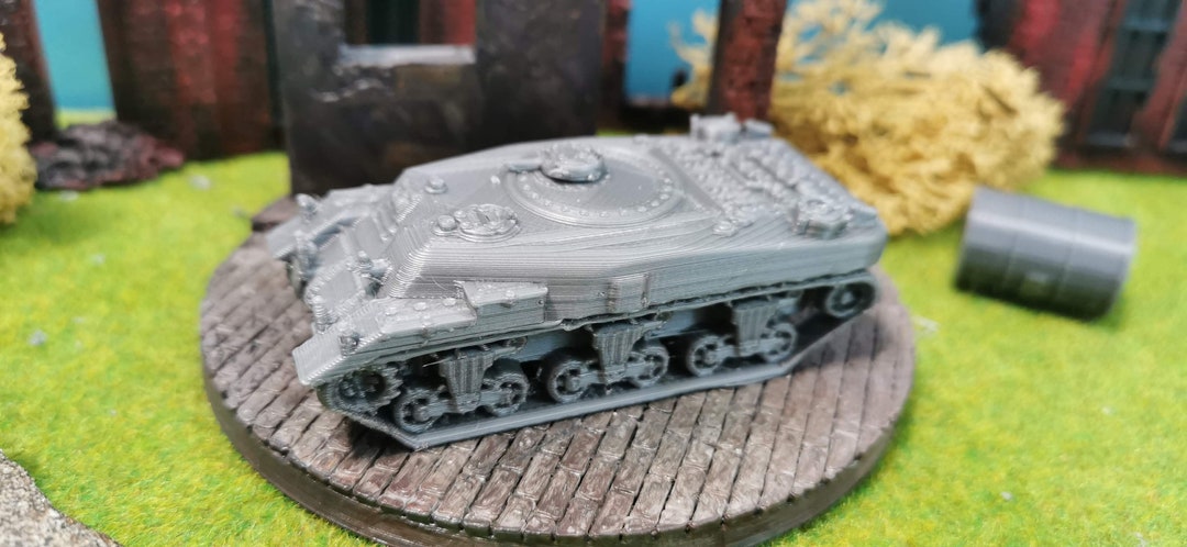 RAM Badgers 3P Tank Normandy Canada Wot Model Kit in Scale 1/100 1/87 1 ...
