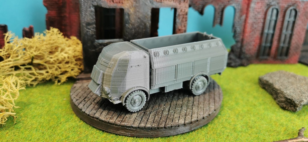 Italian F. 665NM Protetto Armored Personnel Carrier Truck 3D Printed ...
