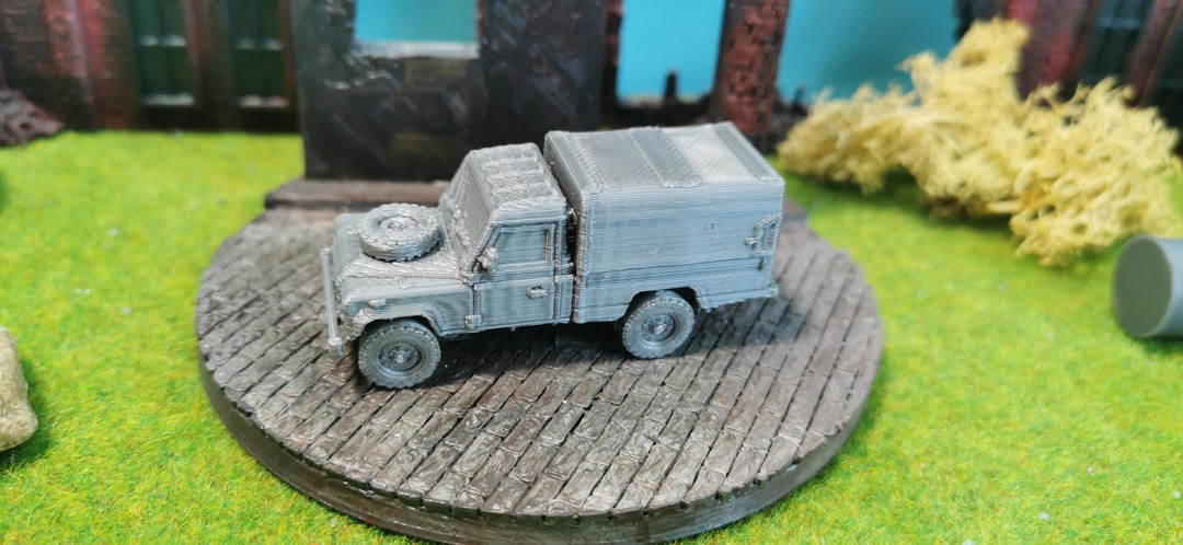 TUL 110 High-roof Civilian Truck Model Kit | British Vehicle | 3D ...