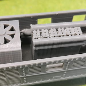 German WW2 Diesel Locomotive D311 Axis Powers Train Heavy Loco Model ...
