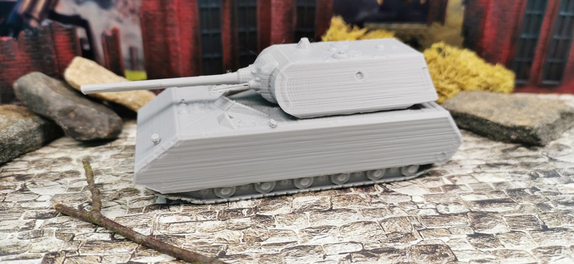 Panzerkampfwagen VIII Maus Panzer Militär Unpainted Kit | Etsy