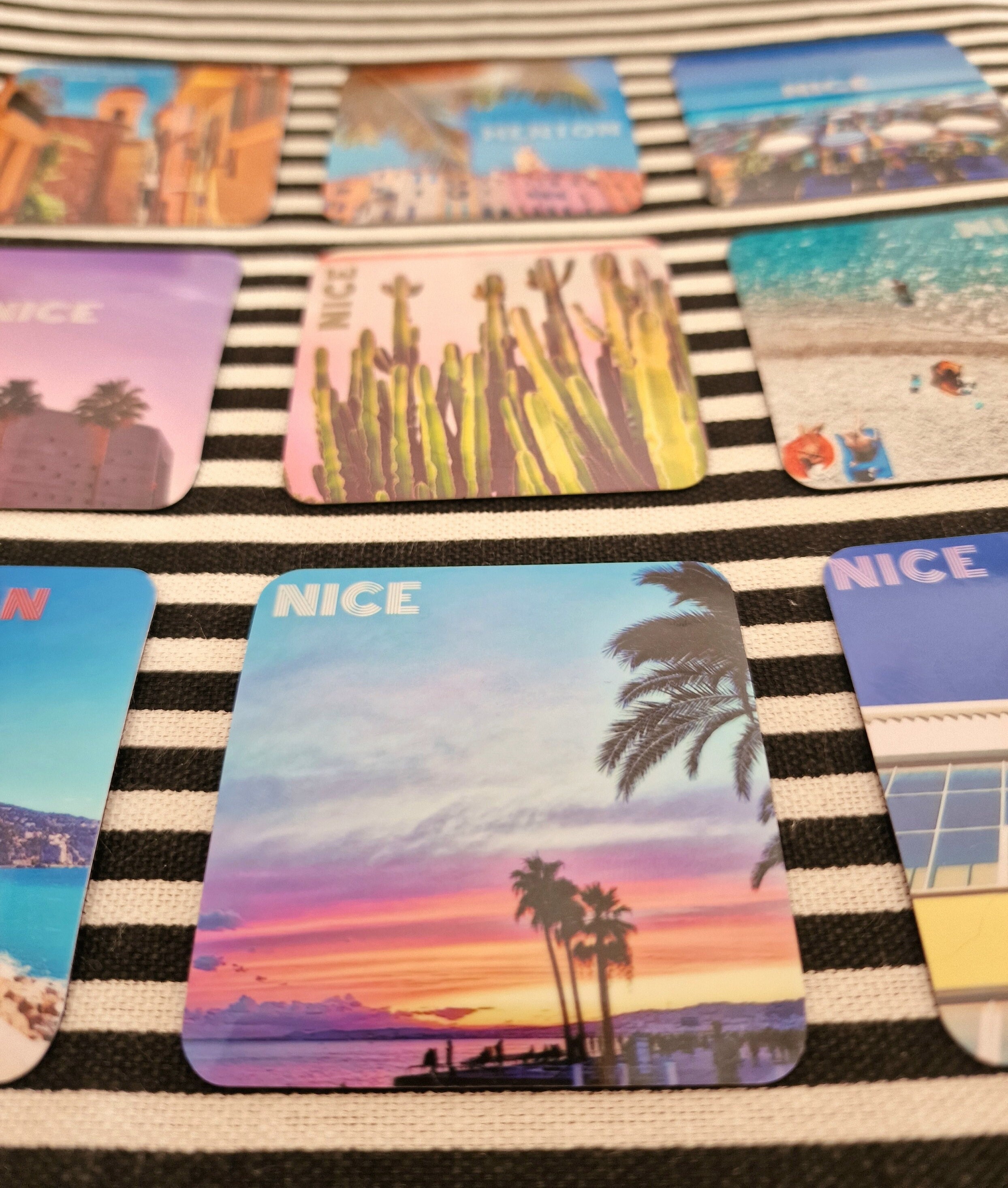 Magnet Nice France Picture Beach Photo South of France - Etsy