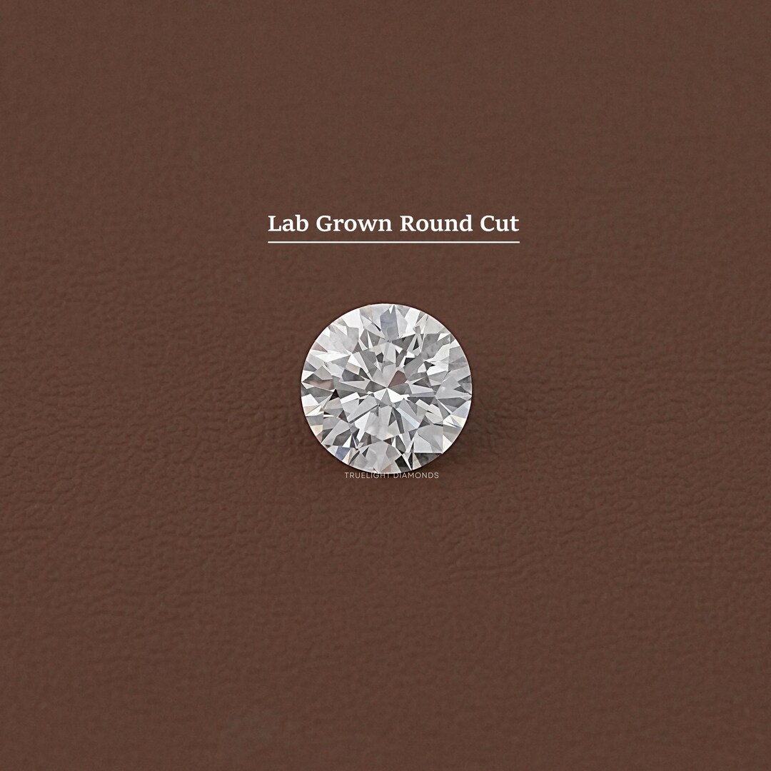 1.00 to 5.00 CT Round Cut Lab Loose Diamond / Eco Friendly Diamond ...