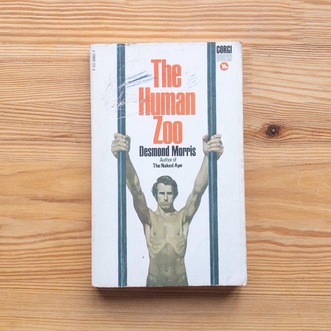 The Human Zoo - Desmond Morris - Corgi Paperback Book - Etsy