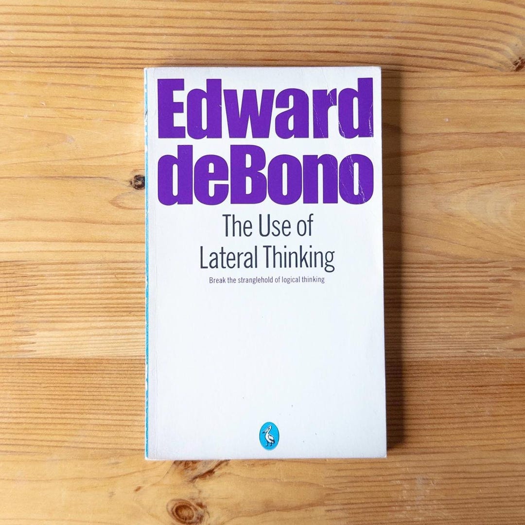 The Use of Lateral Thinking - Edward Debono - Pelican Book Paperback - Etsy