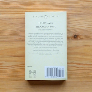 The Golden Bowl - Henry James - Penguin Classics Books Paperback - Etsy
