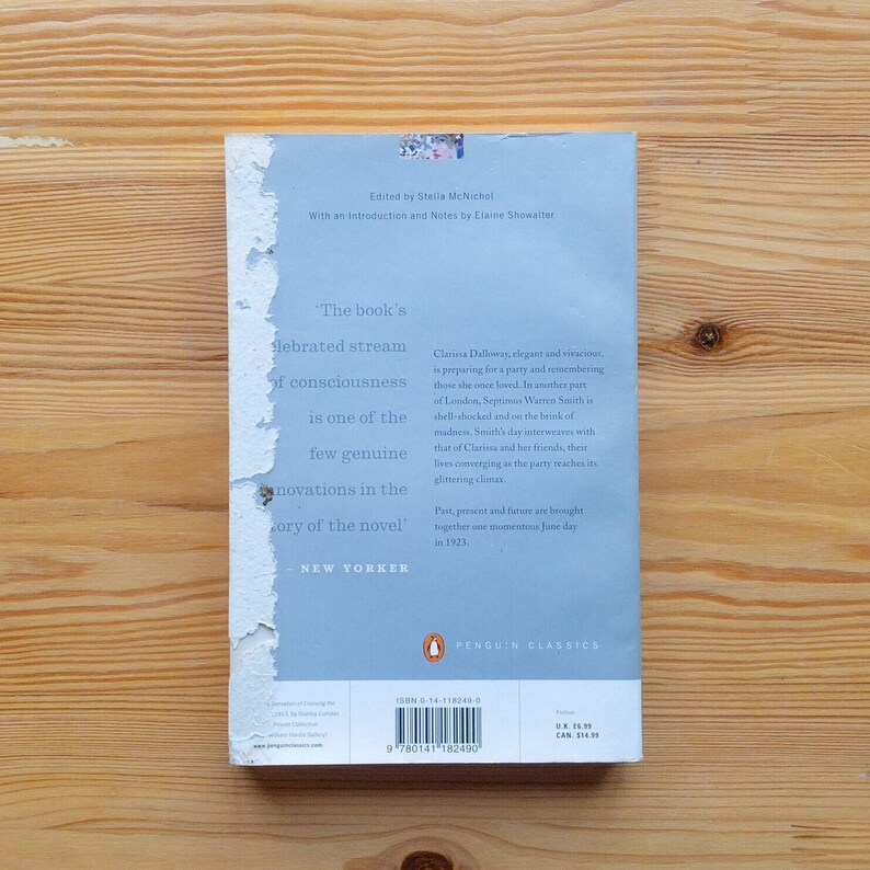 Mrs Dalloway - Virginia Woolf - Penguin Classics Paperback Books - Etsy