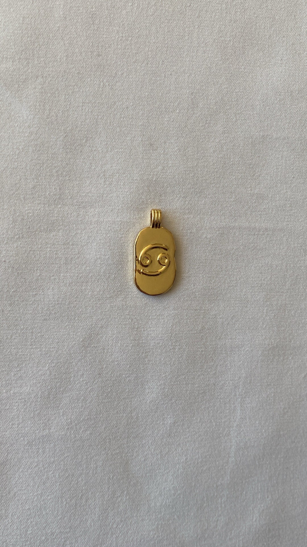 Cancer New 18kt Gold Plated Zodiac Brass Charms >>> Cancer Zodiac ...