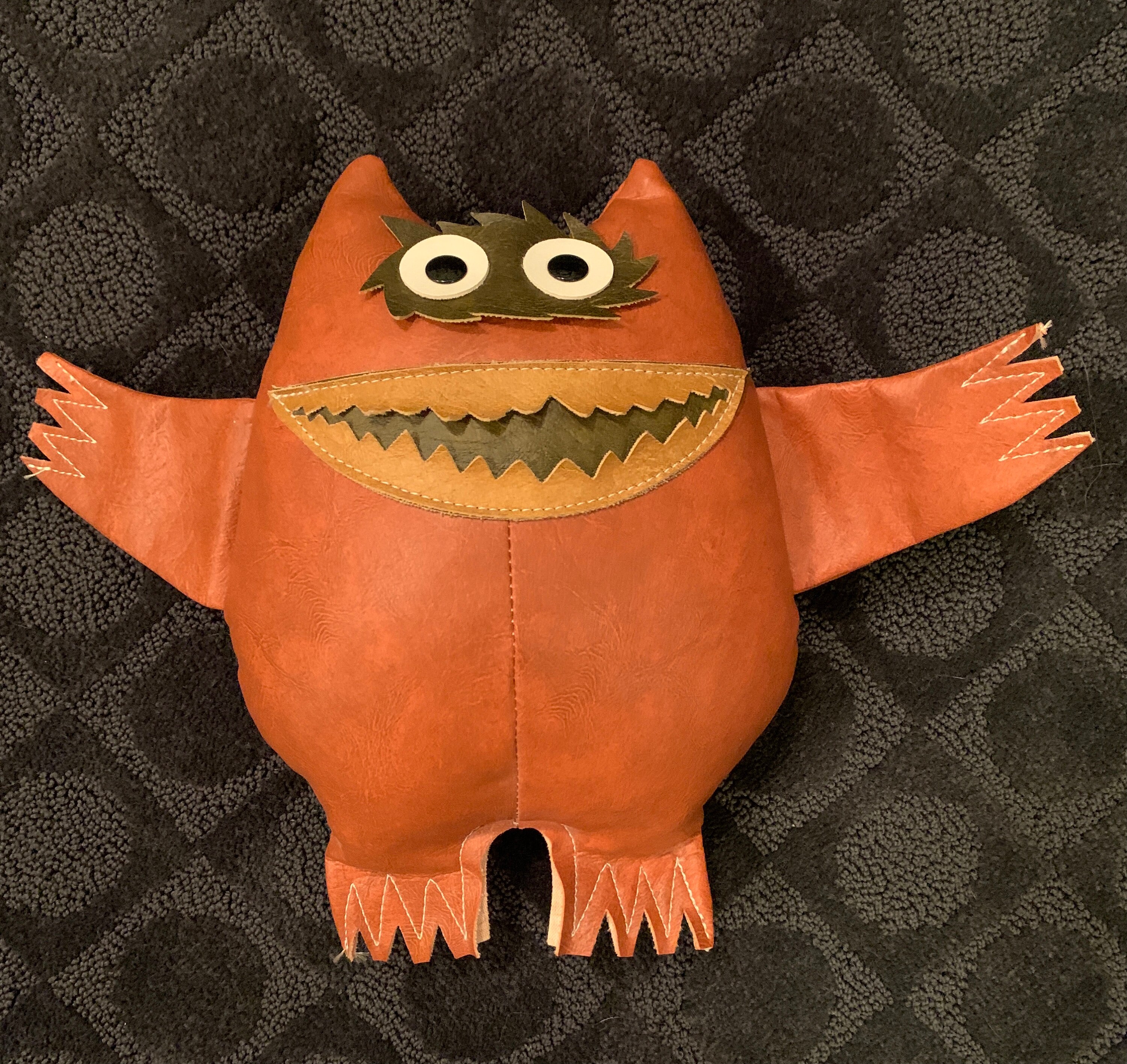 Naugahyde Monster | Etsy