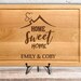 Custom Home Sweet Home Cutting Board, Personalized Cutting Board for ...