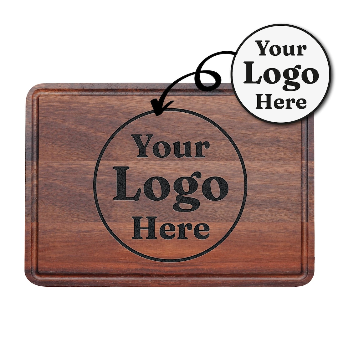 PERSONALISED Logo Engrave Cutting Board. Gift for Next Chapter. Logo ...