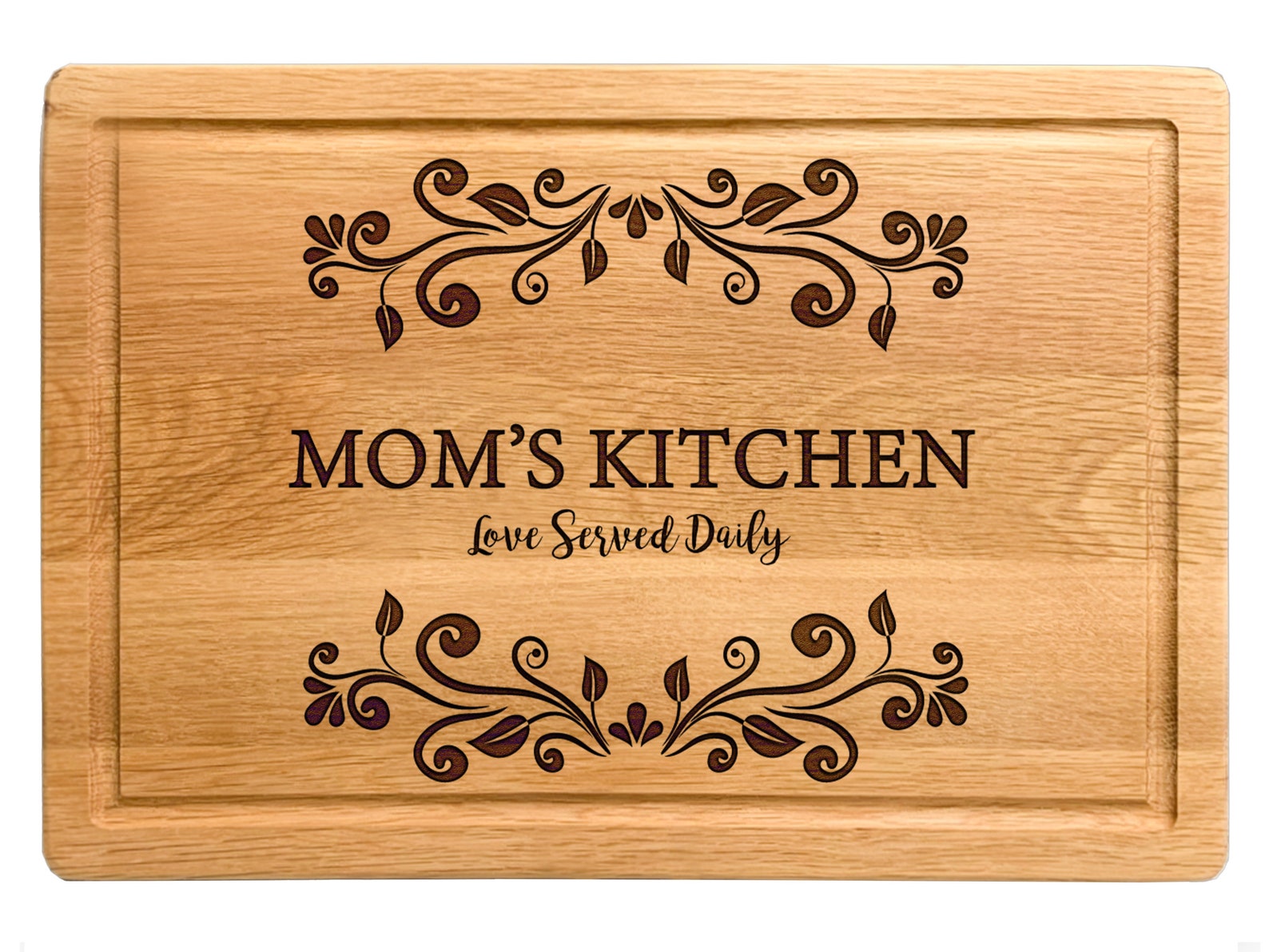Personalized Mom's Kitchen Design Cutting Board, Gifts for Mom and ...