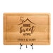 Custom Home Sweet Home Cutting Board, Personalized Cutting Board for ...