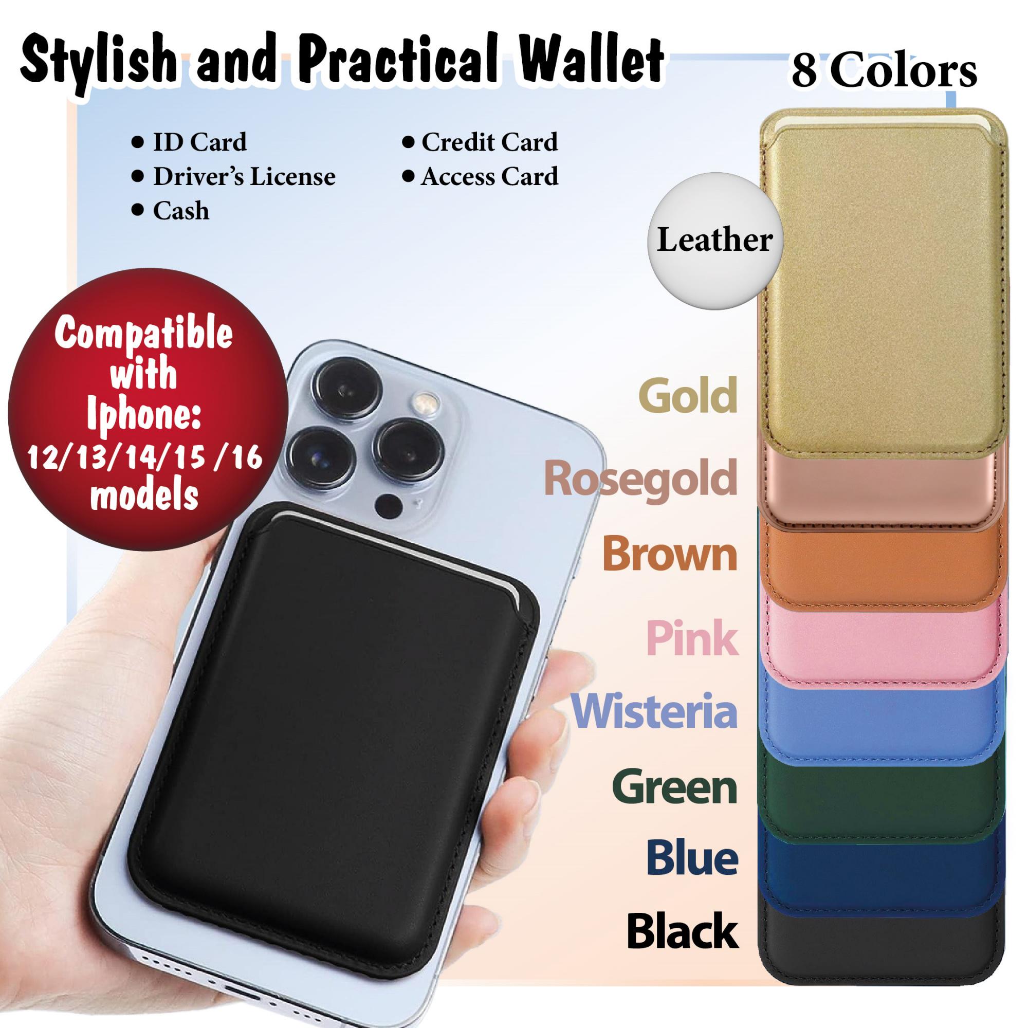 Custom iPhone Magsafe Wallet, Magsafe Leather Wallet for Iphone ...