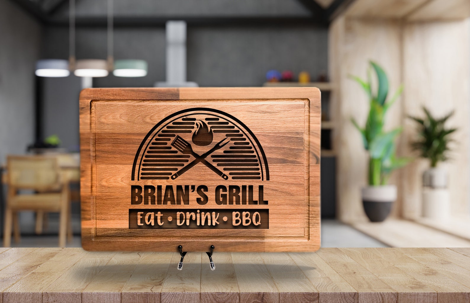 Personalized Grill and BBQ Gifts for Christmas Eat Drink BBQ - Etsy