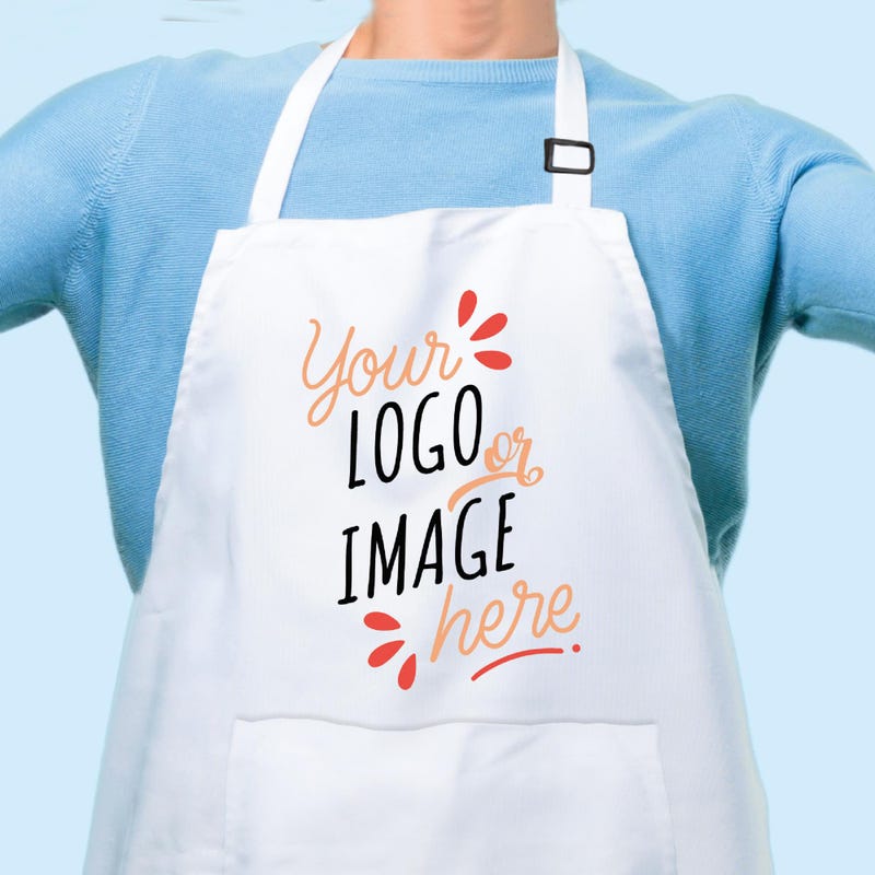 Custom Logo Apron - Etsy