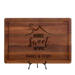 Custom Home Sweet Home Cutting Board, Personalized Cutting Board for ...
