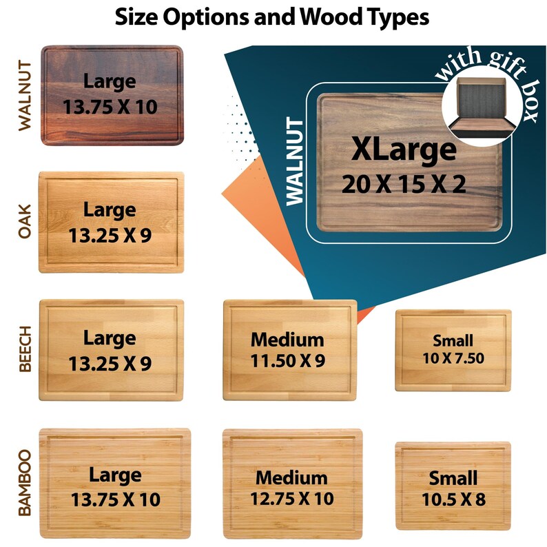 Custom Bulk Order Cutting Board, Personalized Gift, Engraved Company ...
