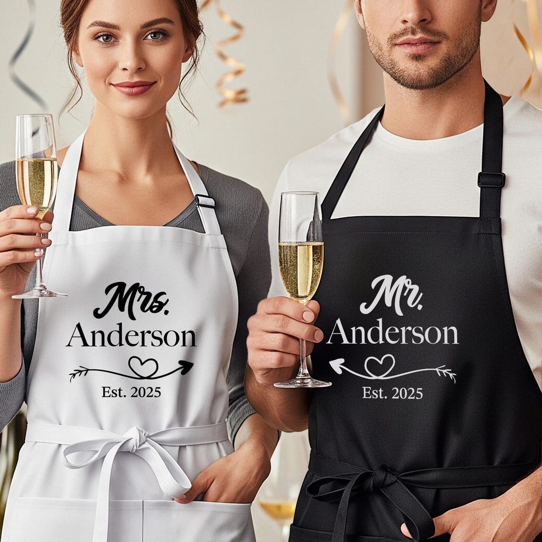 Custom Matching Aprons for Thanksgiving , Personalized Apron for ...