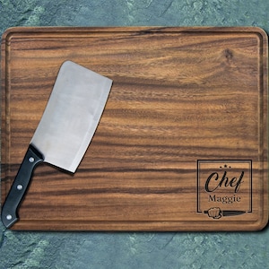 Personalized Boards for Chefs, Custom Cutting Board for Professional ...