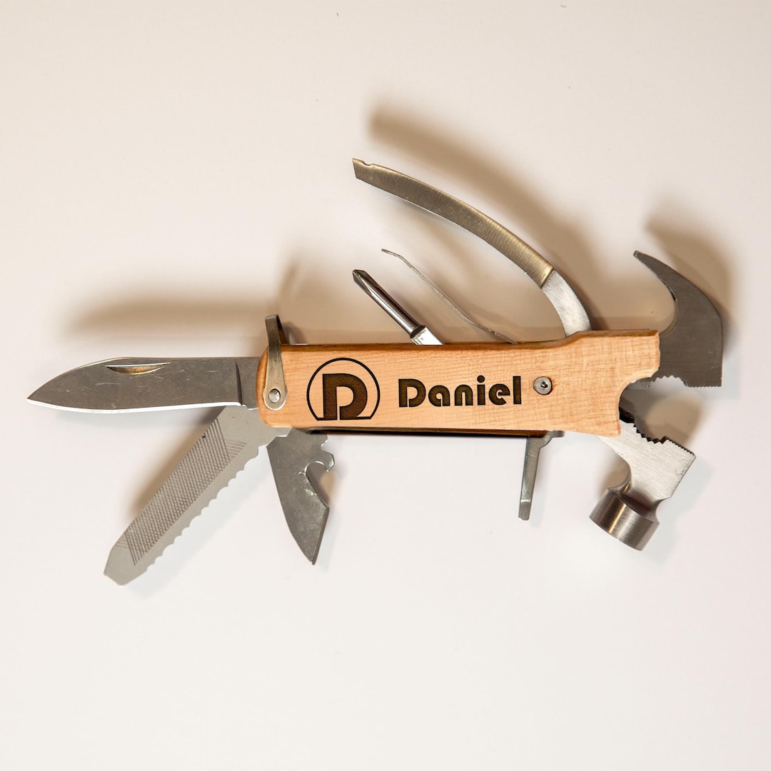 Custom Engraved Multi Tool, Valentines Day Gift for Men, Personalized ...
