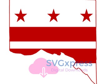 Dc Flag Png - Etsy