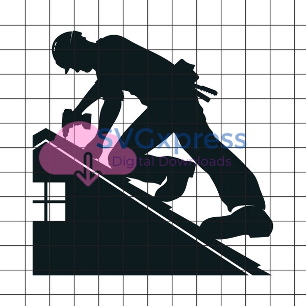 Roofing Svg - Etsy