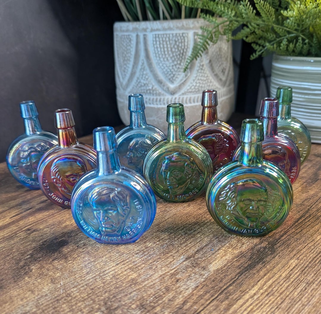Wheaton Presidential Series Mini Bottles 1-9 Set - Etsy