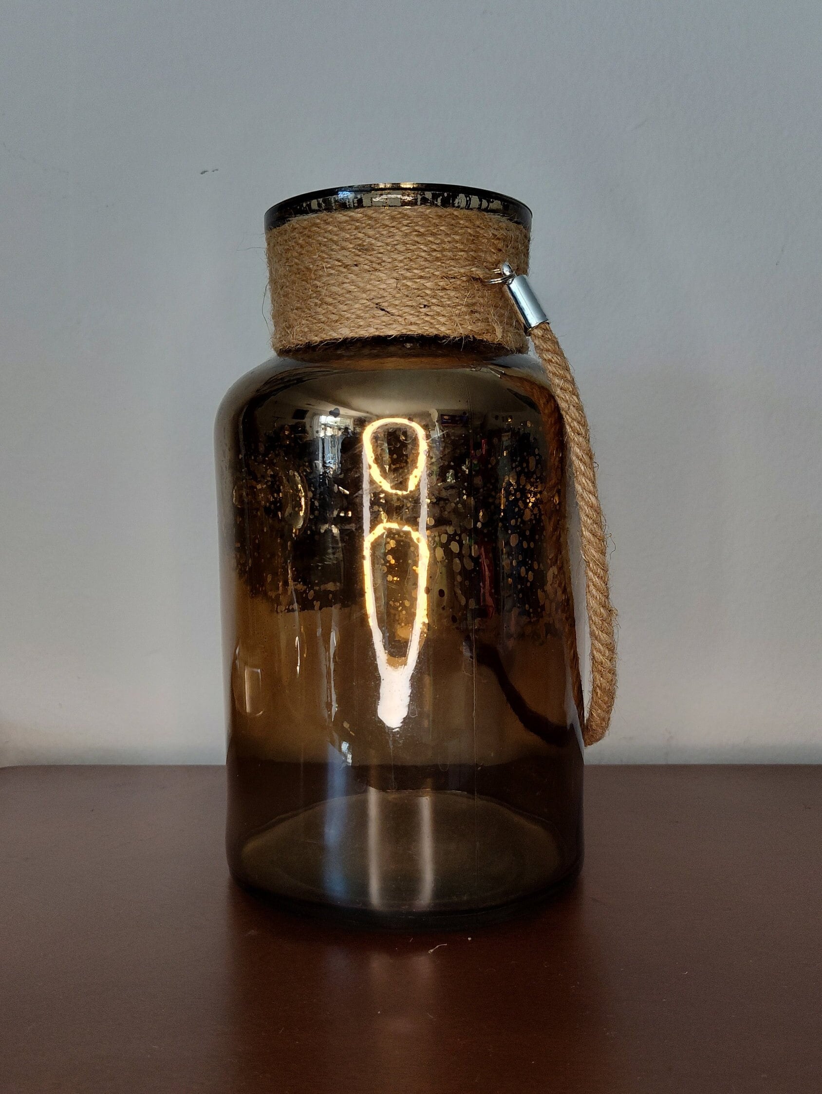 Mercury Glass Candle Holders Etsy 5892