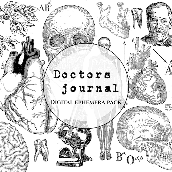 Skull Journal - Etsy