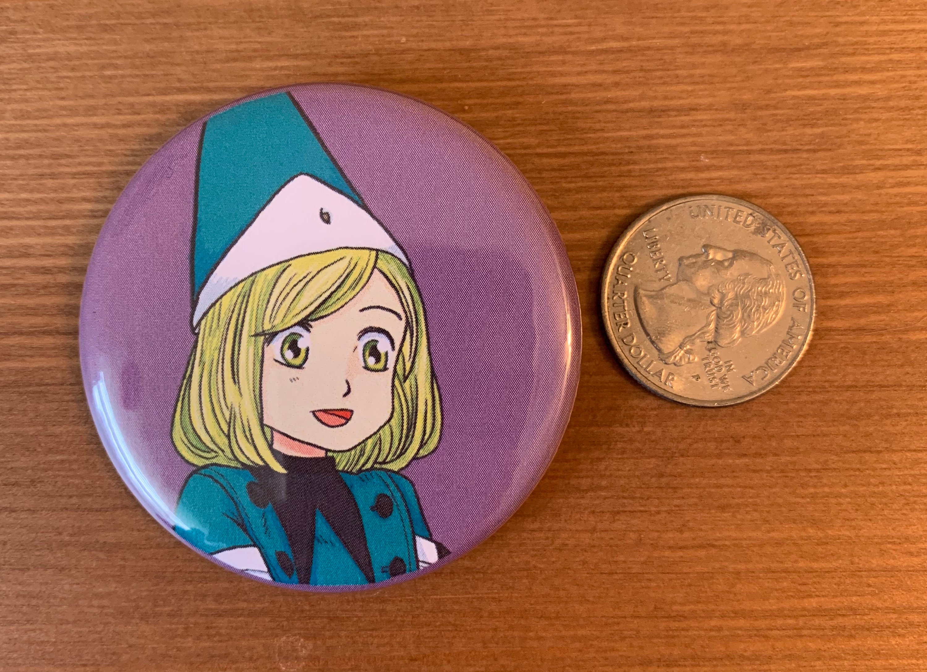 Witch Hat Atelier Tongari Boushi no Atelier Botones - Etsy España