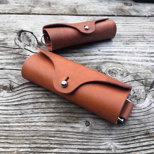 Minimalist Key Holder / Organiser, Vegetable Tanned, Key Case With ...