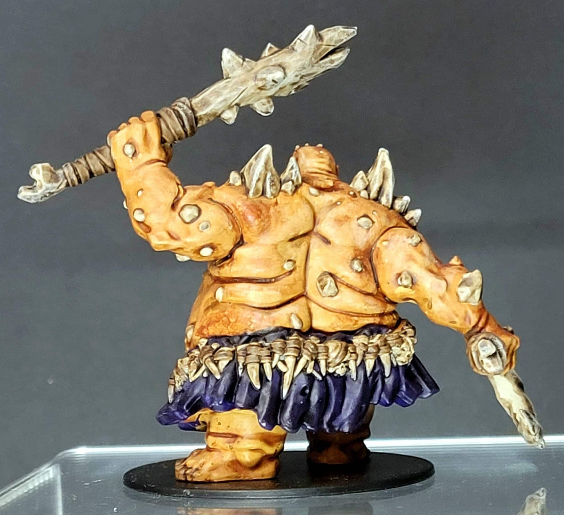 28mm Fantasy Miniature Large Ogre, Painted - Etsy