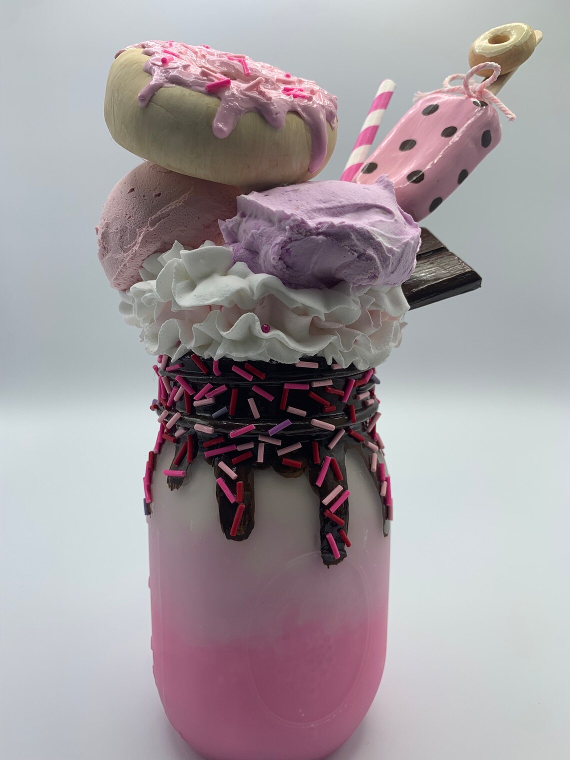 Wanna B Barbie Pink Faux Milkshake Fake Shake - Etsy