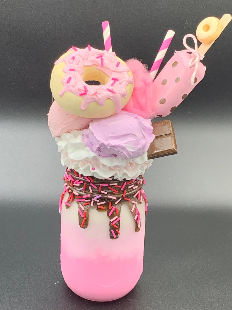 Wanna B Barbie Pink Faux Milkshake Fake Shake - Etsy