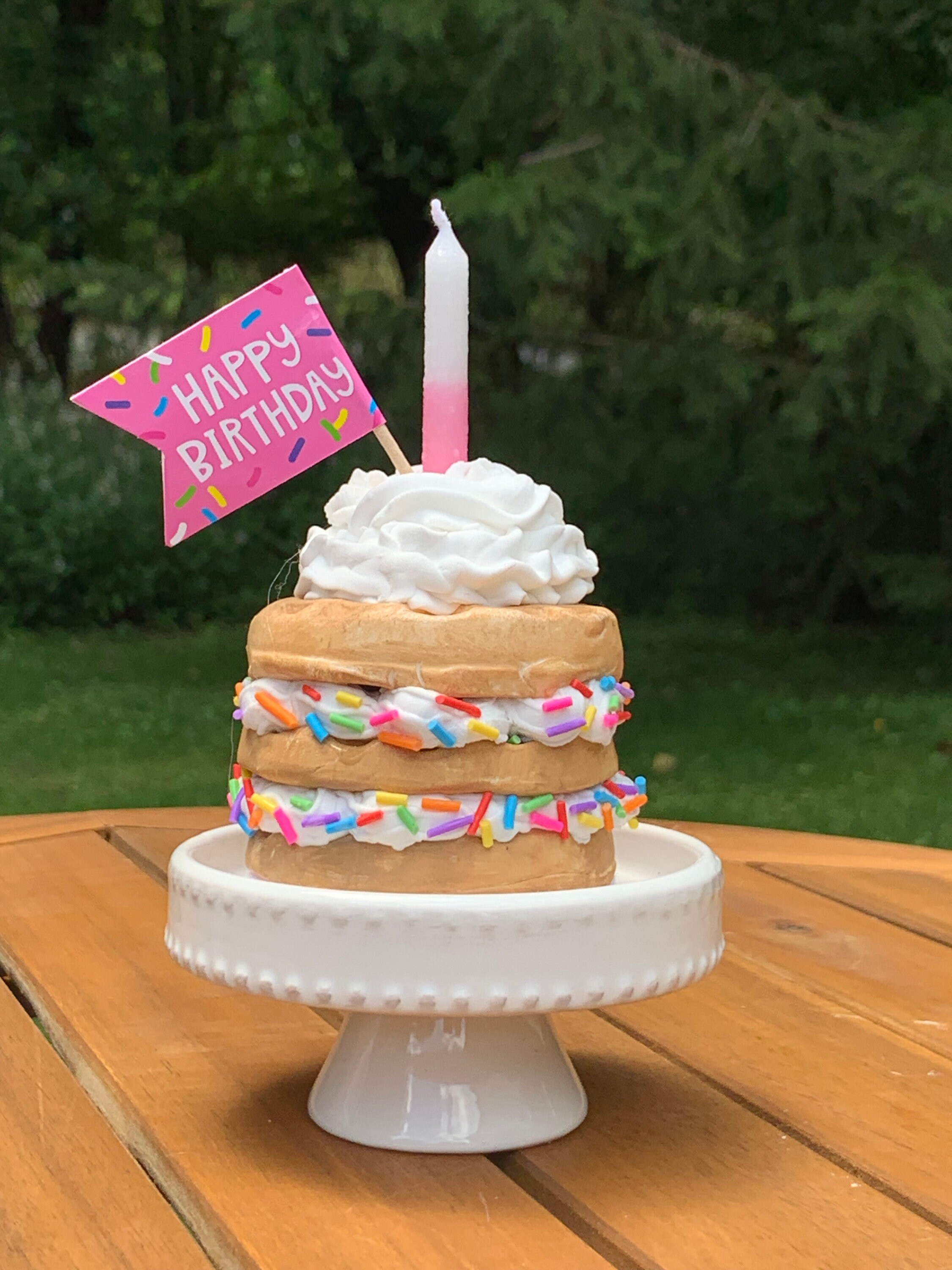 La Petite Faux Birthday Cake, Fake Dessert, Faux Food, Birthday,faux ...