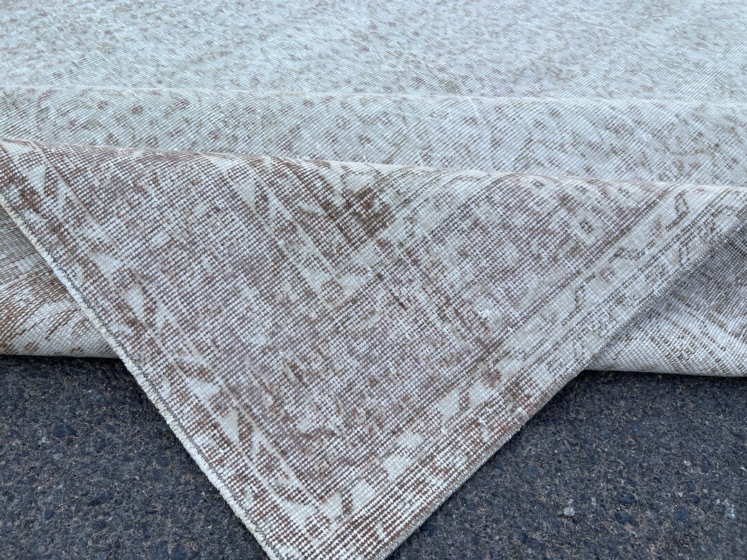 Neutral Rug 7x10 Beige Color Rugs Hand Made Rug Handmade - Etsy