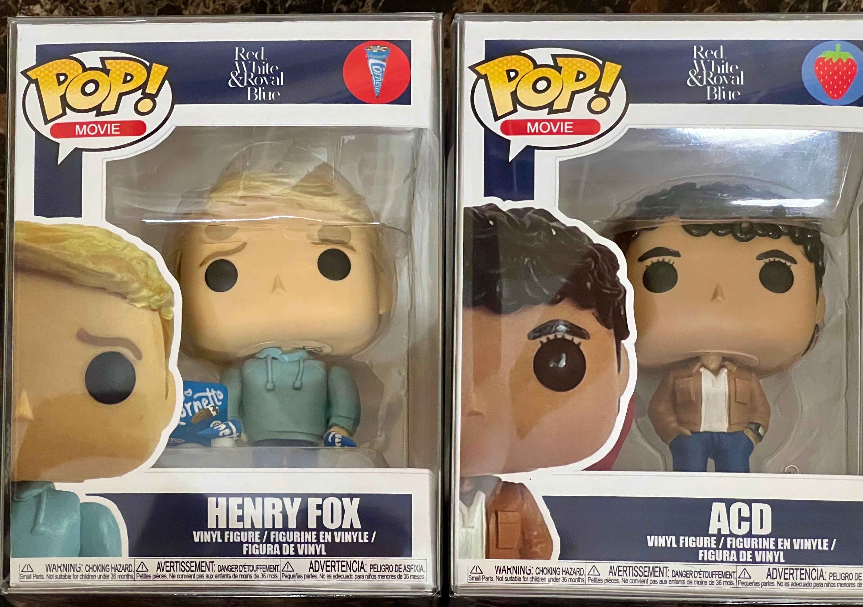Custom Funko Pop RWRB Prince Henry Red White and Royal Blue - Etsy