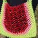 Watermelon Bead Bag, Watermelon, Crystal Bead Bag, Women Bags, Bead ...