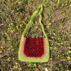 Handmade Watermelon Crystal Bead Bag, Women's Shoulder Bag - Etsy