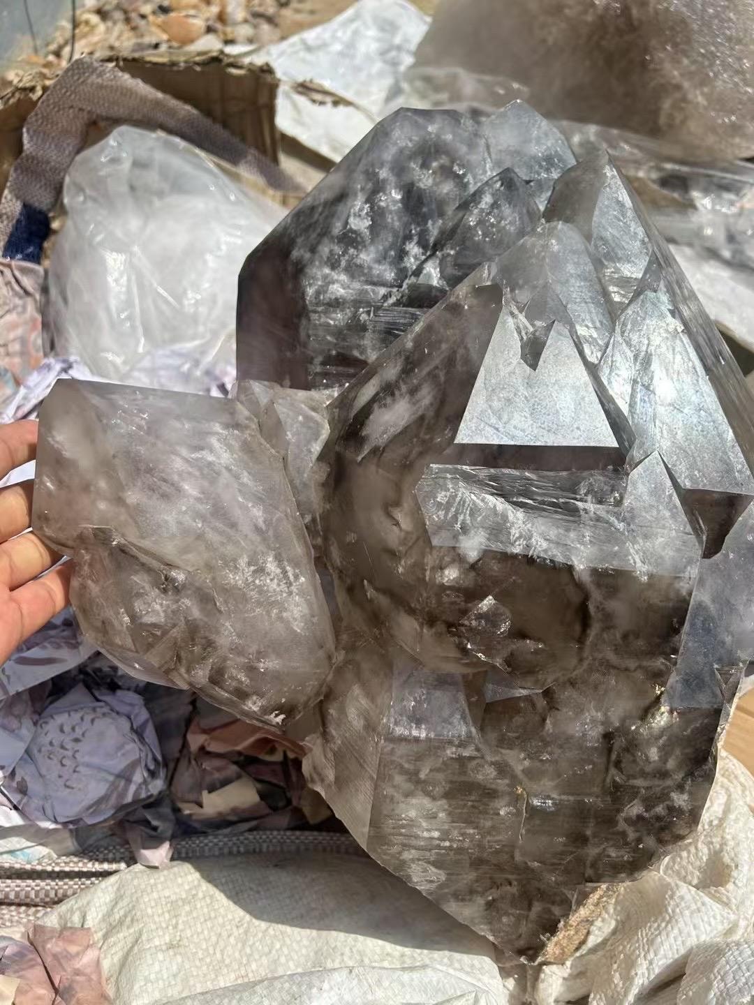 Rare Great Castle Skeleton Crystal Raw Quartz Raw Crystals White Quartz ...