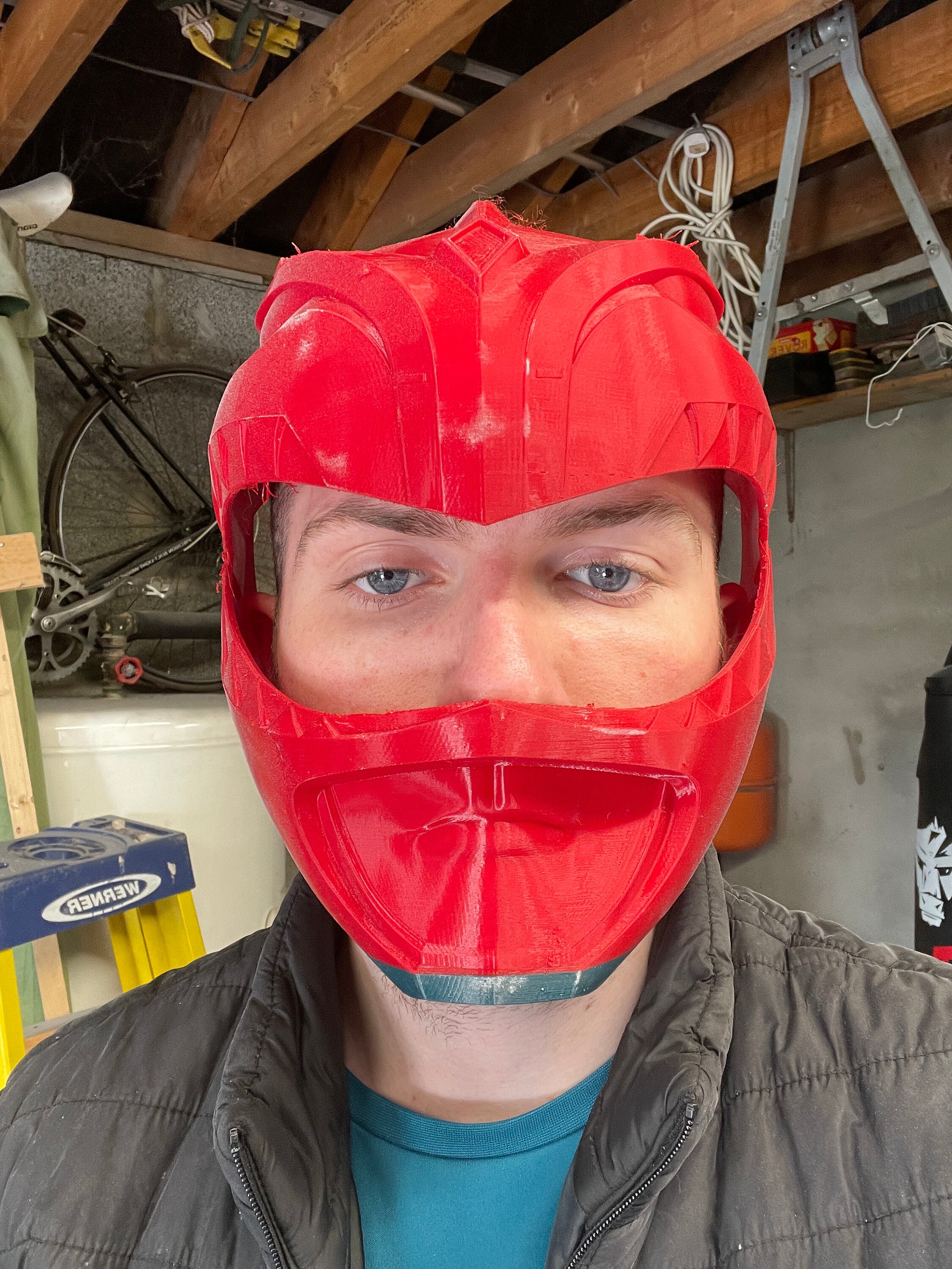 GREEN RANGER MMPR 3D Printed Helmet - Etsy